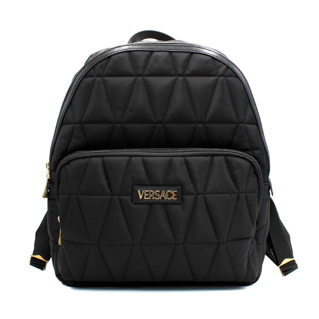 ヴェルサーチェ Versace バッグ 鞄 キルティング バックバッグ リュックサック 1018355 1A13686 1B00V メンズ レディース バッグ ザック