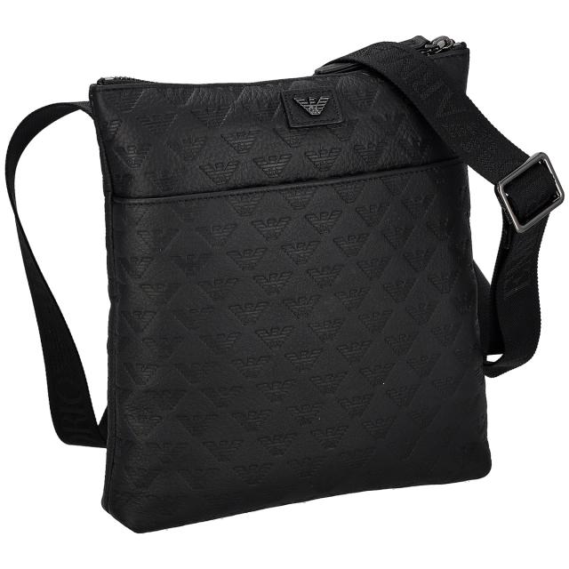 エンポリオアルマーニ EMPORIO ARMANI バッグ ショルダーバッグ 斜めがけショルダーバッグ Y4M416-YQ67I 80001 メンズ ブラック 斜め掛け