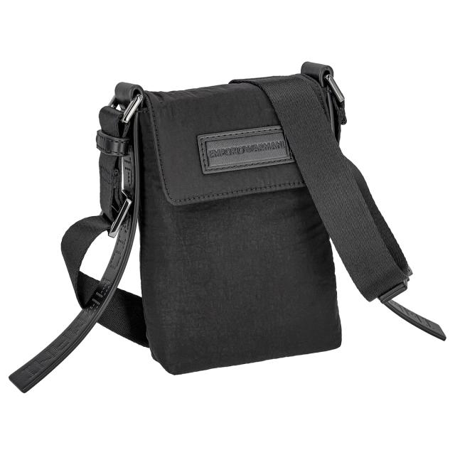 エンポリオアルマーニ EMPORIO ARMANI バッグ ショルダーバッグ 肩掛けバッグ 斜めがけバッグ Y4R452 Y701J 80001 メンズ ブラック 斜め
