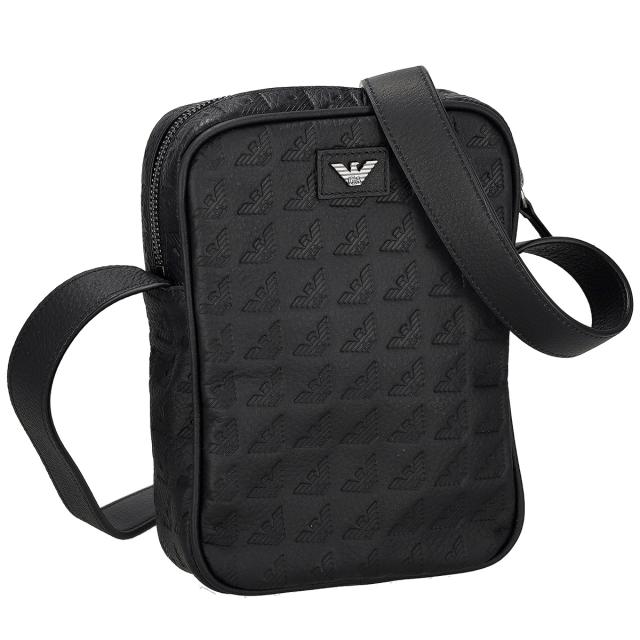 エンポリオアルマーニ EMPORIO ARMANI バッグ ショルダーバッグ 斜めがけショルダーバッグ Y4R600-YQ67I 80001 メンズ ブラック 斜め掛け
