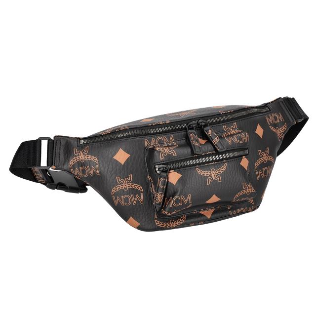 エムシーエム Mode Creation Munich(MCM) バッグ メッセンジャー ボディバッグ MMZDAFI01 BK001 レディース メンズ ユニセックス BLACK