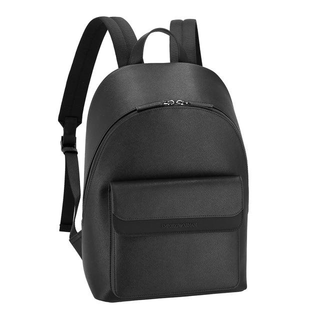 エンポリオアルマーニ EMPORIO ARMANI バッグ リュックサック バックパック デイパック EM000988 AF13670 UC001 メンズ ブラック バッグ