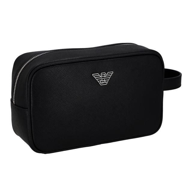 エンポリオアルマーニ EMPORIO ARMANI バッグ クラッチバッグ セカンドバッグ EM002829 AF13666 UC001 メンズ ブラック クラッチ セカン