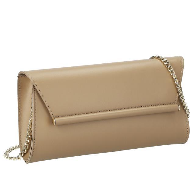 オウレンティ AULENTTI バッグ ショルダーバッグ 肩掛けバッグ チェーンバッグ クラッチバッグ ST AW24 019G RU/L110 レディース ショル