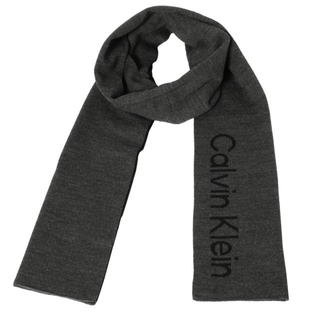カルバンクライン  (CK) マフラー CK200091C 015 服飾雑貨 ブランドマフラー メンズ Gray グレー ck マフラー メ