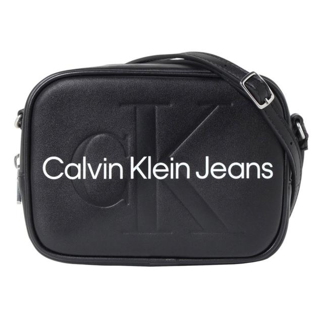 カルバンクラインジーンズ   Jeans CK バッグ 斜めがけバッグ ショルダーバッグ K60K610275 BDS カメラバッグ ブラック 斜め