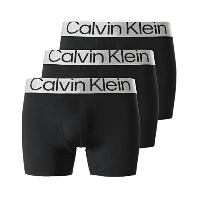 カルバンクライン  (CK) 肌着 ボクサーブリーフ 前閉じ マイクロファイバー ロゴ 3枚組 セット 男性用 下着 NB3075A 7V1 ボク