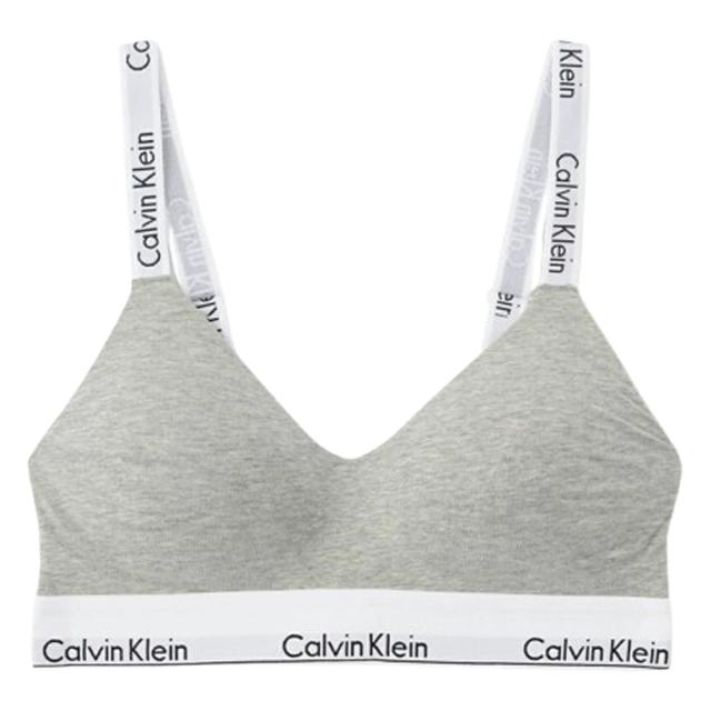 カルバンクライン  (CK) ブラ 下着 modern cotton QF7059 050 レディース グレーヘザー ck ブラ単品 1枚 高級 可愛い下着 ブ