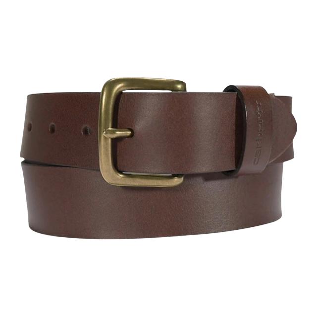 カーハート CARHARTT ベルト レザー 本革 牛革 ギフト カジュアル ビジネス 小物 アクセサリー A0005509 201 メンズ ブラウン ベルト ブ
