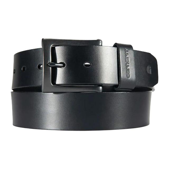 カーハート CARHARTT ベルト レザー 本革 ガンメタル ギフト シンプル 小物 アクセサリー A0005510 001 メンズ ブラック ベルト ブランド