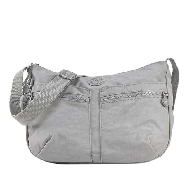 キプリング Kipling ショルダーバッグ K02144 89L IZELLAH イゼラー 斜めがけバッグ 斜めがけショルダー GREY GRIS グレー系 KIPLING 斜め掛け 軽量 機能的 ブランド プレゼント キプリング バッグ ブランド バッグ 誕生日 プレゼント