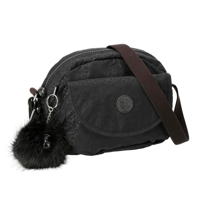 キプリング kipling バッグ ショルダーバッグ 斜め掛けバッグ K70120SS0 STELMA ステルマ SHIMMERIN SPOT ブラック系斜め掛けショルダー