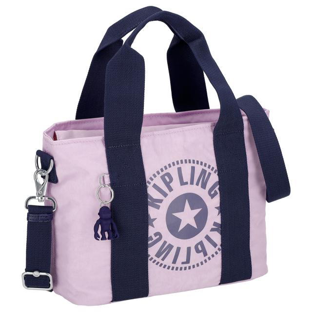 キプリング kipling バッグ 2WAY ハンドバッグ ショルダーバッグ 肩掛けバッグ 斜めがけバッグ  KI3749 C7Z MINTA M パープル+ネイビー
