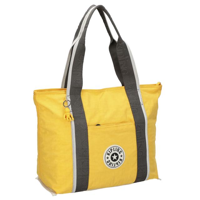 キプリング kipling バッグ トートバッグ KI6768V15 ERA M エラ エム レディース メンズ イエロー トート 人気 ブランド 使いやすい プレ