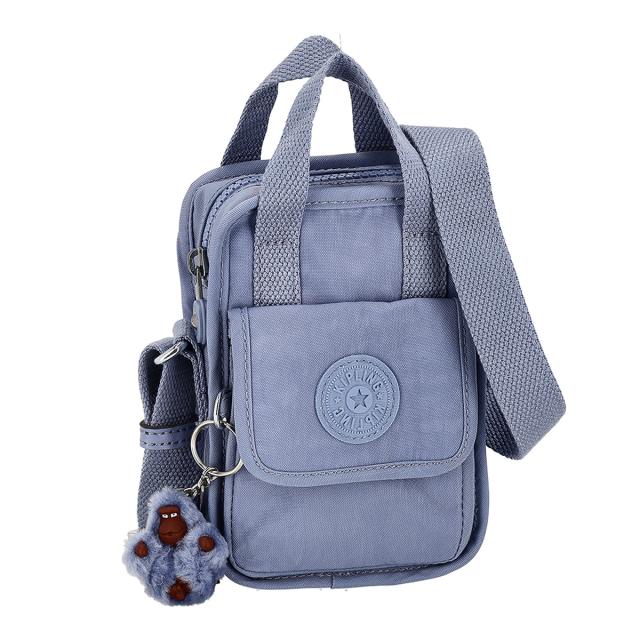 キプリング kipling バッグ 2way ハンドバッグ ショルダーバッグ 斜めがけショルダーバッグ ミニバッグ KI9143 7II レディース ブルー ハ