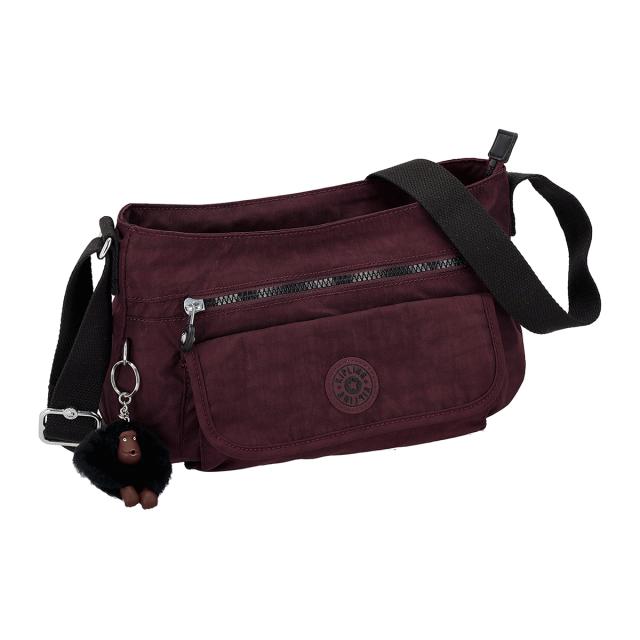 キプリング kipling バッグ ショルダーバッグ 斜め掛けバッグ 肩掛けバッグ KI9390 1QG SYRO シロ レディース ボルドー系 斜め掛けショル