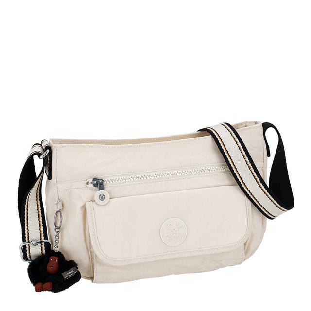 キプリング kipling バッグ ショルダーバッグ 斜め掛けバッグ KI9390 74O SYRO シロ レディース LIGHT SAND PR アイボリー系 斜め掛けシ