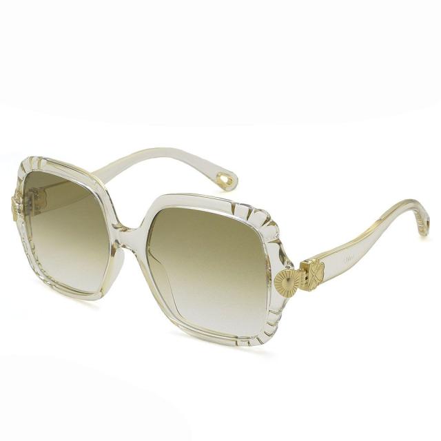 クロエ Chloe サングラス ce746s-688 ゴールド系 UVカット グローバルモデル クロエ 女性 アイウェア レッド 旅行 海外 ブランド ケース アイウェア リゾート 旅行 海外 ブランド おしゃれ