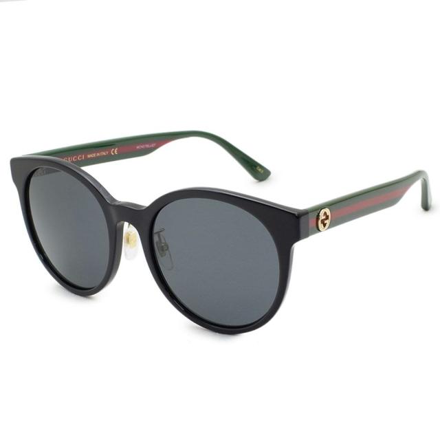 グッチ GUCCI サングラス アジアンフィット ブラック グレー GG0416SK-002 グッチ 男女兼用 アイウェア グレー 旅行 海外 ブランド ケース アイウェア リゾート 旅行 海外 ブランド おしゃれ