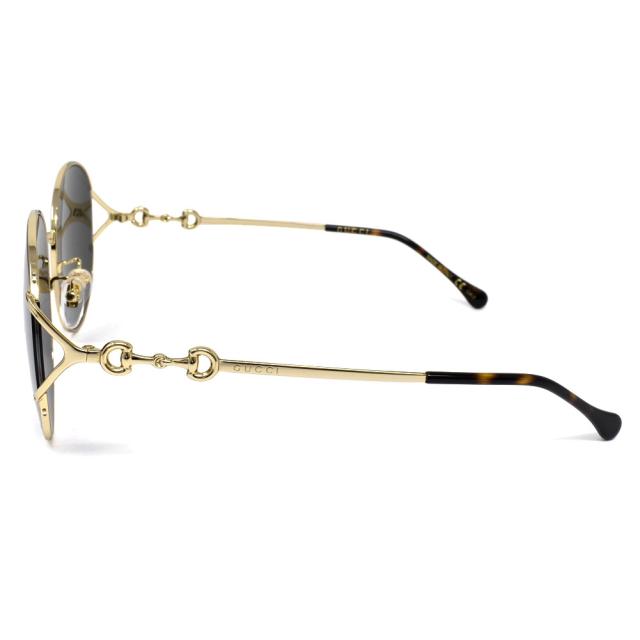 グッチ GUCCI サングラス GG1017SK-001 ゴールド グレー メンズ