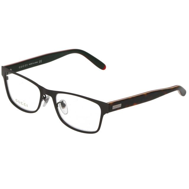 グッチ GUCCI オプティカルフレーム メガネ フレーム GG0274OJ-006 眼鏡 スクエア型 フレームのみ ブラウン系マルチカラーメガネフレーム