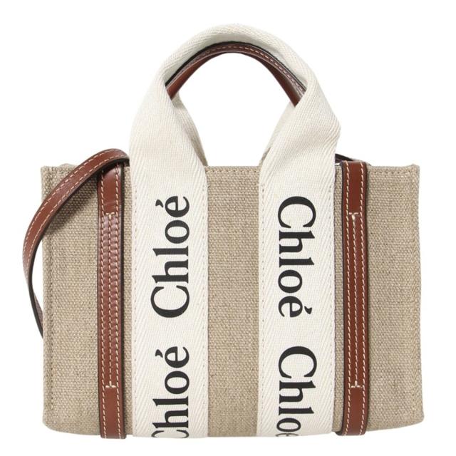 クロエ Chloe バッグ 2WAY ショルダーバッグ 斜めがけバッグ ハンドバッグ CHC22AP237 I26 90U レディース White-Brown 斜め掛けショルダ