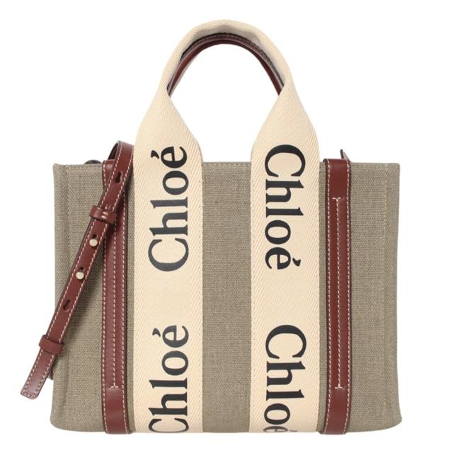 クロエ Chloe バッグ 2WAY ショルダーバッグ 斜めがけバッグ ハンドバッグ CHC22AS397 I26 90U レディース White-Brown 斜め掛けショルダ