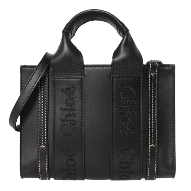 クロエ Chloe バッグ 2WAY ショルダーバッグ 斜めがけバッグ ハンドバッグ CHC23SP237 I60 001 レディース ブラック 本革 レザー 斜め掛