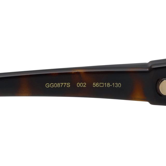 グッチ GUCCI サングラス アイウェア UVカット GG0877S-002 キャット