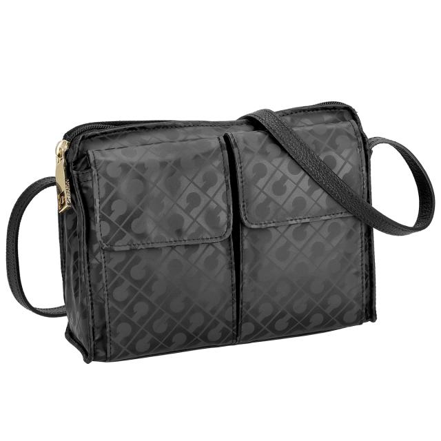 ゲラルディーニ GHERARDINI バッグ ショルダーバッグ 斜め掛けバッグ GH0206 レディース EXCALIBUR ブラック 斜め掛けショルダーバッグ