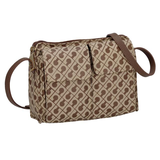 ゲラルディーニ GHERARDINI バッグ ショルダーバッグ 斜め掛けバッグ GH0206 レディース TABACCO+BURRO ベージュ+ブラウン 斜め掛けショ