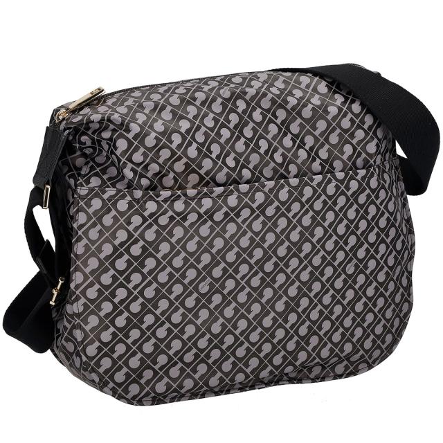ゲラルディーニ GHERARDINI バッグ ショルダーバッグ 肩掛けバッグ GH0260 レディース GRANITE ブラック+グレー ショルダーバッグ 肩掛け