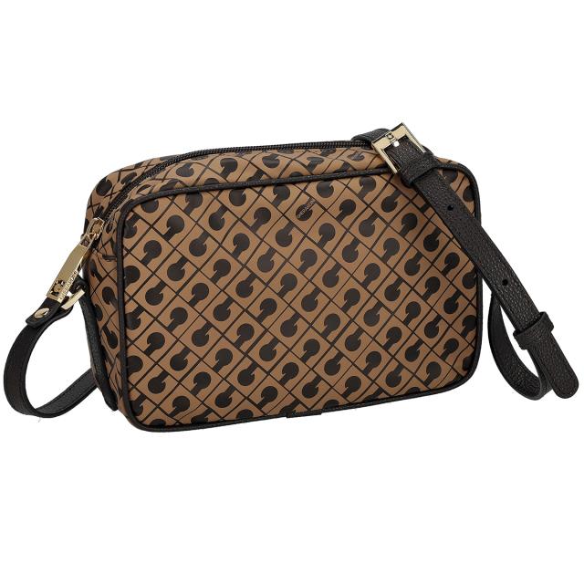 ゲラルディーニ GHERARDINI バッグ ショルダーバッグ 肩掛けバッグ 斜め掛けバッグ GH2416 レディース TOFFEE ベージュ+ダークブラウン