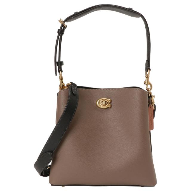 コーチ COACH ウィロウ カラーブロック バッグ ハンドバッグ ショルダーバッグ 2WAY バケット C3766 B4CBD bbco01086l ハンドバッグ 人気