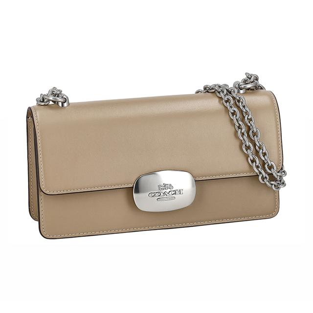 コーチファクトリー COACH FACTORY バッグ ショルダーバッグ 斜め掛けバッグ エライザ CP008 SV/TP レディース ブラウン 斜め掛けショル