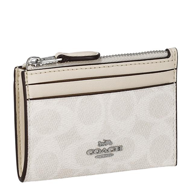 コーチ ファクトリー アウトレット COACH FACTORY 財布 ケース 小銭入れ キーリング付き カードケース パスケース CW870 SVXU5 財