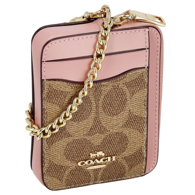 コーチ ファクトリー アウトレット COACH FACTORY 財布 ケース 小銭入れ フラグメントケース CW883 IMXB0 ジップ カード ケース 財