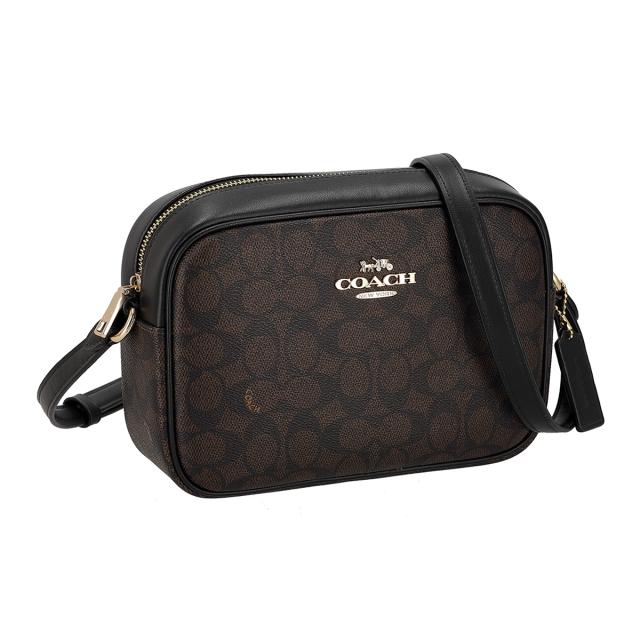 コーチファクトリー COACH FACTORY バッグ ショルダーバッグ 斜めがけショルダーバッグ CZ186 IMXAQ レディース ブラック+ブラウン 斜め