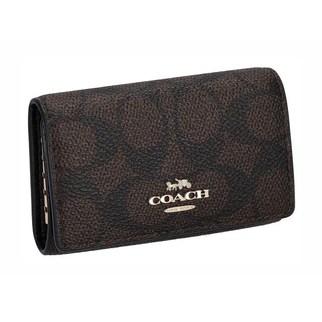 コーチファクトリー COACH FACTORY キーケース キーリング ファイブ リング キー ケース 5連 CZ274/IMXAQ レディース キーケース ブラン