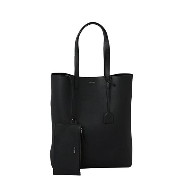 サンローラン SAINT LAURENT バッグ トートバッグ 676657 B680N 1000 BOLD SAINT LAURENT TOTE レディース ブラック トート 人気 ブラン