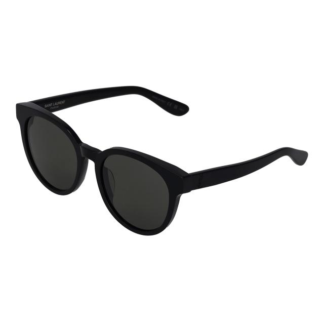 サンローラン SAINT LAURENT サングラス アイウェア UVカット ボストン型 SL M25/K-001 レディース メンズ ブラック+グレー 紫外線対策