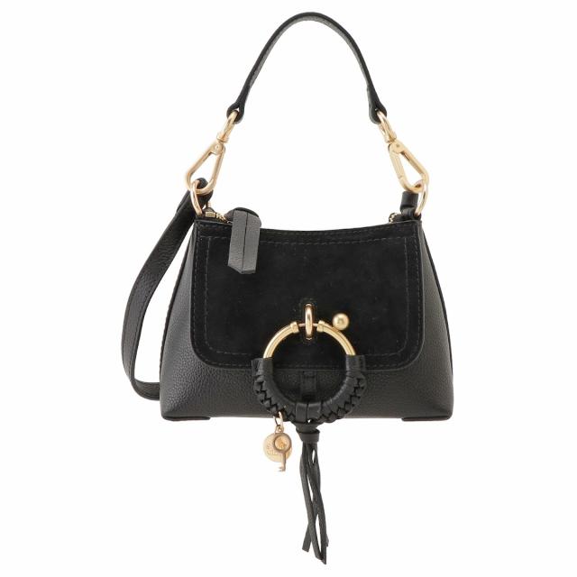 シーバイクロエ See By Chloe バッグ ハンドバッグ ショルダーバッグ CHS18WS975 330 001 2WAY JOAN ジョアン BLACK ブラック 斜めがけバッグ 2way ブランド レザー プレゼント ブランド バッグ 本革 ハンドバッグ 2way シーバイクロエ 人気