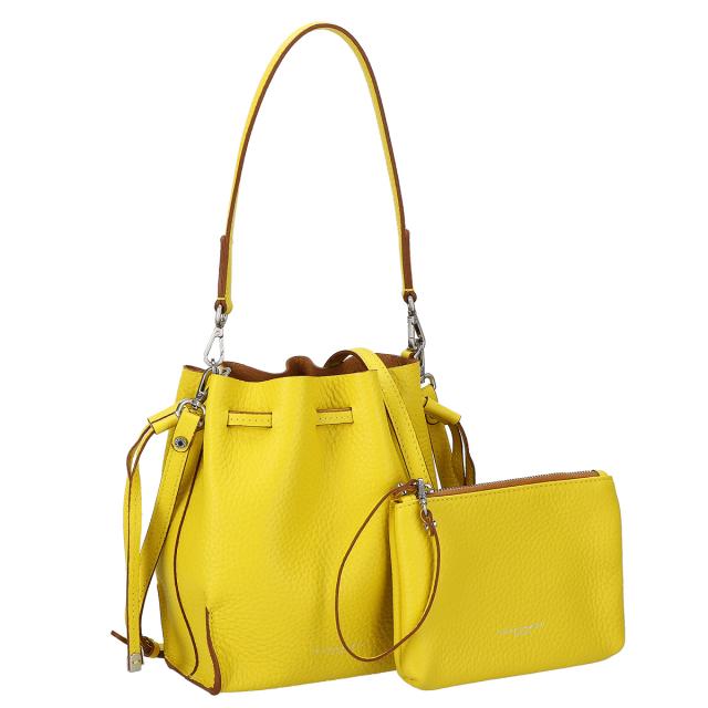 ジャンニキアリーニ GIANNI CHIARINI バッグ ショルダーバッグ 巾着バッグ 斜め掛けバッグ BS10134RNGDBL POLLINE/NATURE イエロー系斜め