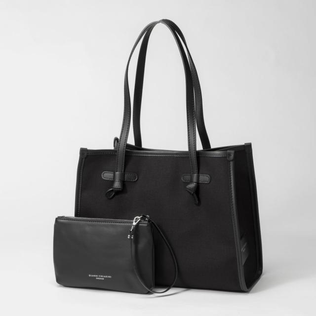 ジャンニキアリーニ GIANNI CHIARINI バッグ トートバッグ BS 6849 CNV-SE NE_CO ブラックトート 人気 ブランド 使いやすい プレゼント