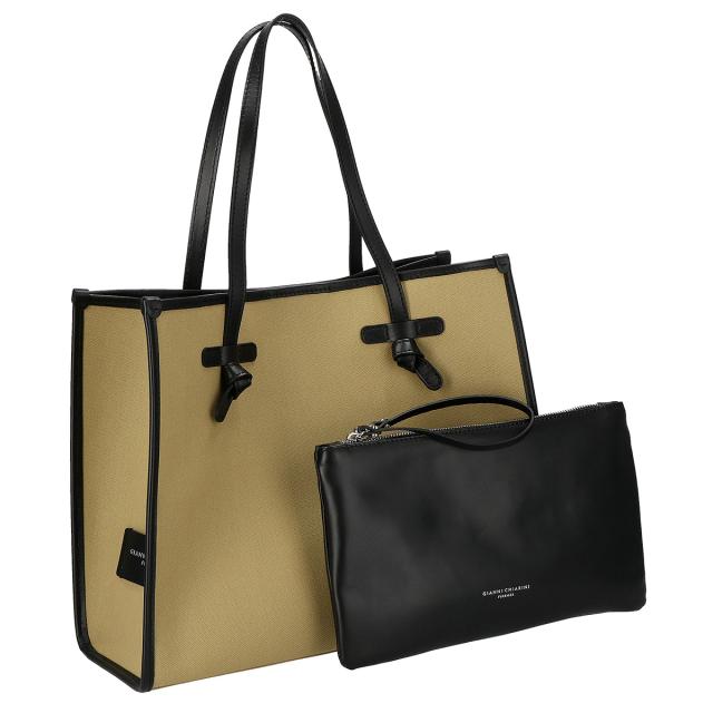 ジャンニキアリーニ GIANNI CHIARINI バッグ トートバッグ マルチェッラ BS 6850 CNV-SE TAIGA/LAVANDA カーキベージュ系トート 人気 ブ