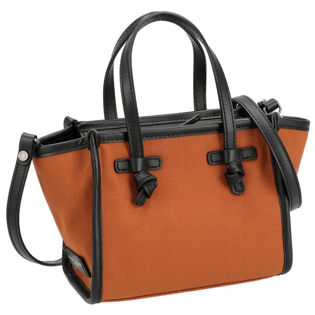 ジャンニキアリーニ GIANNI CHIARINI バッグ ハンドバッグ ショルダーバッグ マルチェッラ BS 8065 CNV-SE GINGE オレンジブラウン系ハン