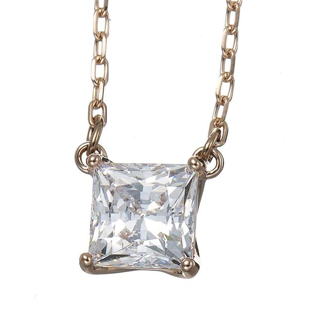 スワロフスキー SWAROVSKI ネックレス ペンダント アクセサリー 5510698 アトラクト ATTRACT ローズゴールド ...