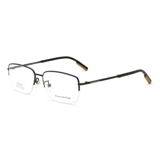 ゼニア ZEGNA エルメネジルド・ゼニア メガネ 眼鏡 フレームのみ アジアンフィット EZ5179-D/V 001 57 アイウェア メンズ レディース メ