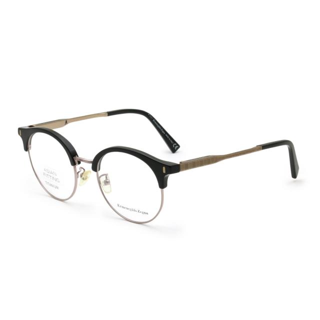 ゼニア ZEGNA エルメネジルド・ゼニア メガネ 眼鏡 フレームのみ EZ5111-D/V 055 50 アジアンフィット アイウェア サーモント（ブロウ）