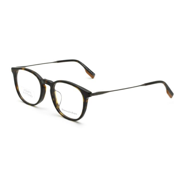 ゼニア ZEGNA エルメネジルド・ゼニア メガネ 眼鏡 フレームのみ EZ5125-F/V 052 50 アイウェア アジアンフィット オーバル メガネフレー